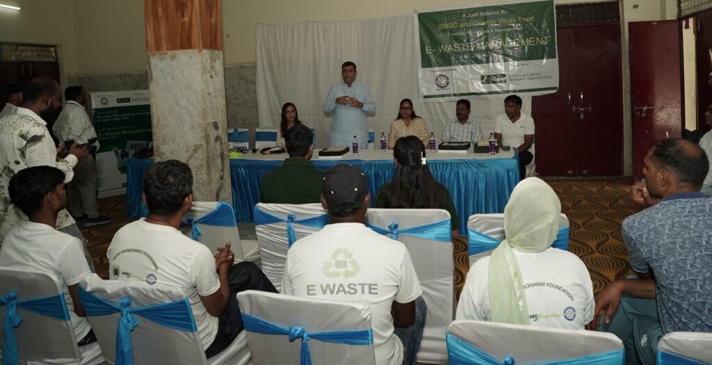 GVT & SMBC distribute safety kits to E-Waste workers in Delhi - Bodhi Wire